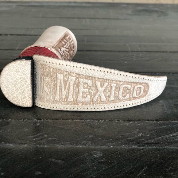 Other | Mexican Leather Mini Boot Tequila Shot Glass | Poshmark